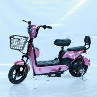 China Customized Color Electric City Bike with Rear Wheel Disc Brake 48V 12Ah 350W Electric Bicycle Fast Electric Bikes for sale