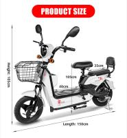 China Aluminum Alloy Frame Various E Cycle Electric Pit Bike E-Bike with 48V Voltage for sale
