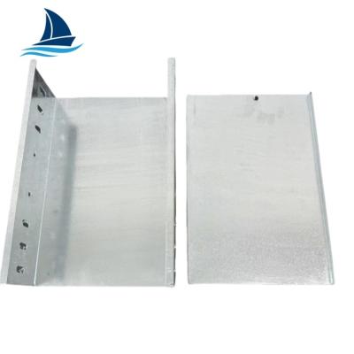 China Industrial Hot Dip Galvanized Steel Trough Cable Trunking Electrical Tray for Site Wiring for sale
