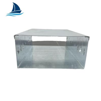 China Excellent Hot Dip Galvanized Steel Cable Trunking Trough Tray Heavy Duty Wireway Support for sale