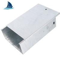 China Premium Hot Dip Galvanized Stainless Steel Trough Cable Trunking Electrical Tray System for sale