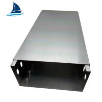 China Rustproof Industrial Aluminum Alloy Trough Cable Trunking Electrical Cable Tray System for sale