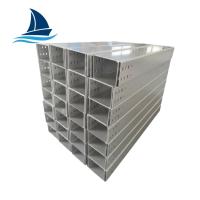 China Rustproof Industrial Aluminum Alloy Trough Cable Trunking Electrical Cable Tray System for sale