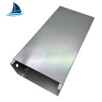 China Rustproof Industrial Aluminum Alloy Trough Cable Trunking Electrical Cable Tray System for sale
