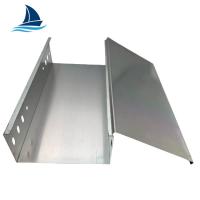 China Rustproof Industrial Aluminum Alloy Trough Cable Trunking Electrical Cable Tray System for sale