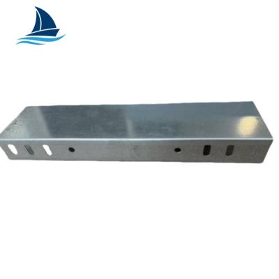 China Heat Resistant Industrial Galvanized Steel Ventilated Trough Electrical Cable Tray for sale