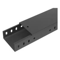 China Galvanized Steel Ventilated Trough Cable Trunking Powder Coated Industrial Cable Tray for sale