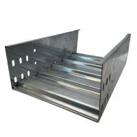 China Corrugated Galvanized Steel Trough Cable Trunking Fireproof Electrical Wire Management for sale