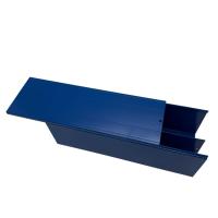 China Construction Industrial Cable Tray Lightweight Aluminum Alloy Partitioned Trough Elegant Powder Coated for sale