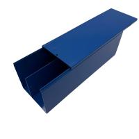 China Construction Industrial Cable Tray Lightweight Aluminum Alloy Partitioned Trough Elegant Powder Coated for sale