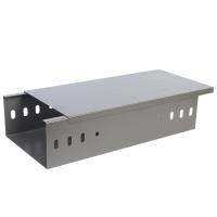 China Fireproof Powder Coated Cable Trunking Tray Bridge for Industrial Wire Management System for sale