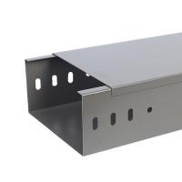 China Fireproof Powder Coated Cable Trunking Tray Bridge for Industrial Wire Management System for sale