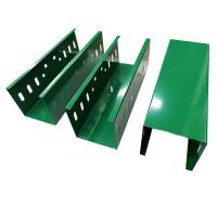 China Fireproof Powder Coated Cable Trunking Tray Bridge for Industrial Wire Management System for sale