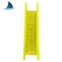 China Stainless Steel Yellow Spray Painted Electrical Cable Tray Trunking CE Certified Industrial Use Construction Cable Laying for sale