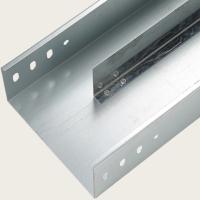 China High Quality Industrial Construction Galvanized Steel Compartment Trunking Tray Ventilated/Perforated Internal Cable Laying for sale