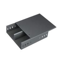 China Stock Office Building Steel Cable Laying Tray Fire-Resistant Flame-Retardant Solid Hot-Dip Zinc Bridge Customizable Color for sale