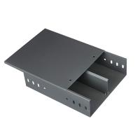 China Stock Office Building Steel Cable Laying Tray Fire-Resistant Flame-Retardant Solid Hot-Dip Zinc Bridge Customizable Color for sale