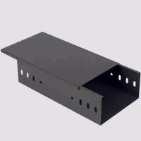 China Stock Office Building Steel Cable Laying Tray Fire-Resistant Flame-Retardant Solid Hot-Dip Zinc Bridge Customizable Color for sale