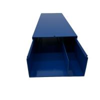 China Industrial Grade Rectangular Ventilation Channel Cable Tray Fireproof Corrosion Resistant Spray Aluminium Alloy Construction for sale