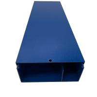 China Industrial Grade Rectangular Ventilation Channel Cable Tray Fireproof Corrosion Resistant Spray Aluminium Alloy Construction for sale