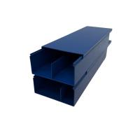 China Industrial Grade Rectangular Ventilation Channel Cable Tray Fireproof Corrosion Resistant Spray Aluminium Alloy Construction for sale