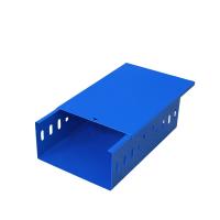 China Industrial Fully Enclosed Powder-Coated Steel Ventilated Wiring Trough Slot-Style Fireproof Design for Customizable Laying for sale