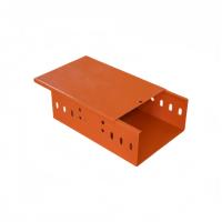 China Industrial Fully Enclosed Powder-Coated Steel Ventilated Wiring Trough Slot-Style Fireproof Design for Customizable Laying for sale
