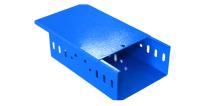 China Industrial Fully Enclosed Powder-Coated Steel Ventilated Wiring Trough Slot-Style Fireproof Design for Customizable Laying for sale