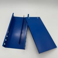 China Aluminum Alloy Powder-Coated Fireproof Cable Trays Trough Type Partition for Industrial & Construction Blue Color for sale