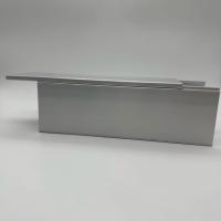 China Square Anodized Aluminum Cable Trunking 100x100mm Slotted Electric Wiring Tray System for sale