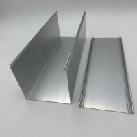 China Square Anodized Aluminum Cable Trunking 100x100mm Slotted Electric Wiring Tray System for sale