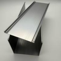 China Square Anodized Aluminum Cable Trunking 100x100mm Slotted Electric Wiring Tray System for sale