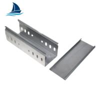 China Stainless Steel Self Locking Industrial Cable Tray And Trunking For Industrial Use for sale
