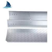 China Anti-Slip Stainless Steel Cable Tray Specialized 304/316 SS Trunking Industrial Safety Grade Management for Walkways & Slopes for sale