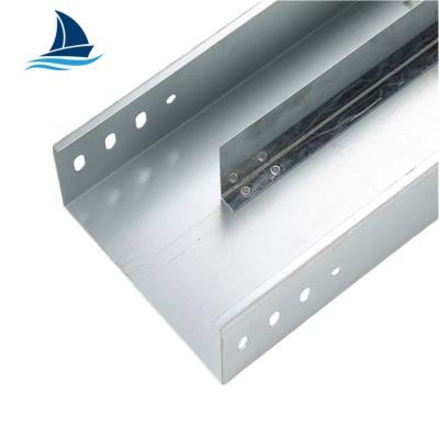 China Chinese Factory Stainless Steel Separate Electrical Cable Tray Industrial Cable Trunking with CE for sale