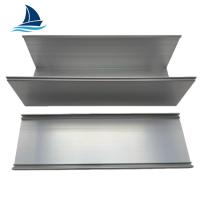 China Industrial Aluminum Alloy Square Trunking Electrical Trays Cable Tray Cable Duct With CE for sale