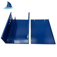 China Powder Coating Industrial Aluminum Alloy Spray Coated Partition Sliding Cover Electrical Cable Tray Construction CE Bangyu for sale