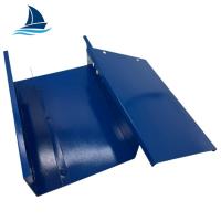 China Powder Coating Industrial Aluminum Alloy Spray Coated Partition Sliding Cover Electrical Cable Tray Construction CE Bangyu for sale