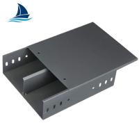 China Chinese Factory Stainless Steel Heat-resistant Industrial Fireproof Partition Electrical Cable Tray Trunking with CE for sale