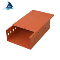 China Galvanized Steel Fireproof Cable Tray For Construction Cable Laying With CE Certification for sale