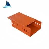 China Galvanized Steel Fireproof Cable Tray For Construction Cable Laying With CE Certification for sale