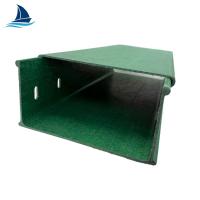 China Solid Through FRP Cable Tray One Stop Service Custom Construction 3mm-5mm 200mmx100mm for sale