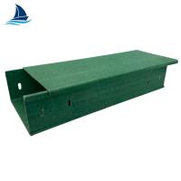 China Corrosion Resistant FRP Solid Cable Tray Acid Alkali Proof Construction Insulation Solution for sale
