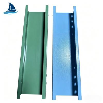 China Chinese Factory Manufacture Spray Painted Trough Cable Tray For Workshop Ceiling for sale