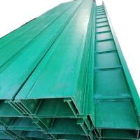 China Custom Length FRP Cable Tray For Construction Cable Laying Tray Glass Fiber Reinforced Plastics for sale