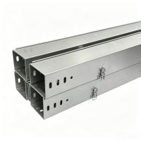China Trough Cable Tray Perforated Type For Electric Project Cable Management With Lock Buckle for sale
