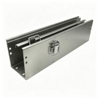 China Perforated Trough Cable Trunking Electrical Cable Tray Lock Buckle Wire Support System for sale