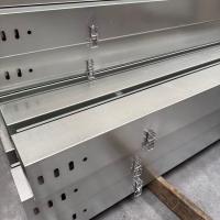 China Perforated Trough Cable Trunking Electrical Cable Tray Lock Buckle Wire Support System for sale