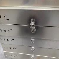 China Perforated Trough Cable Trunking Electrical Cable Tray Lock Buckle Wire Support System for sale