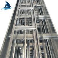 China Practical Industrial Trays Cable Ladder Type Hot Dip Galvanized Electrical Cable Tray for sale